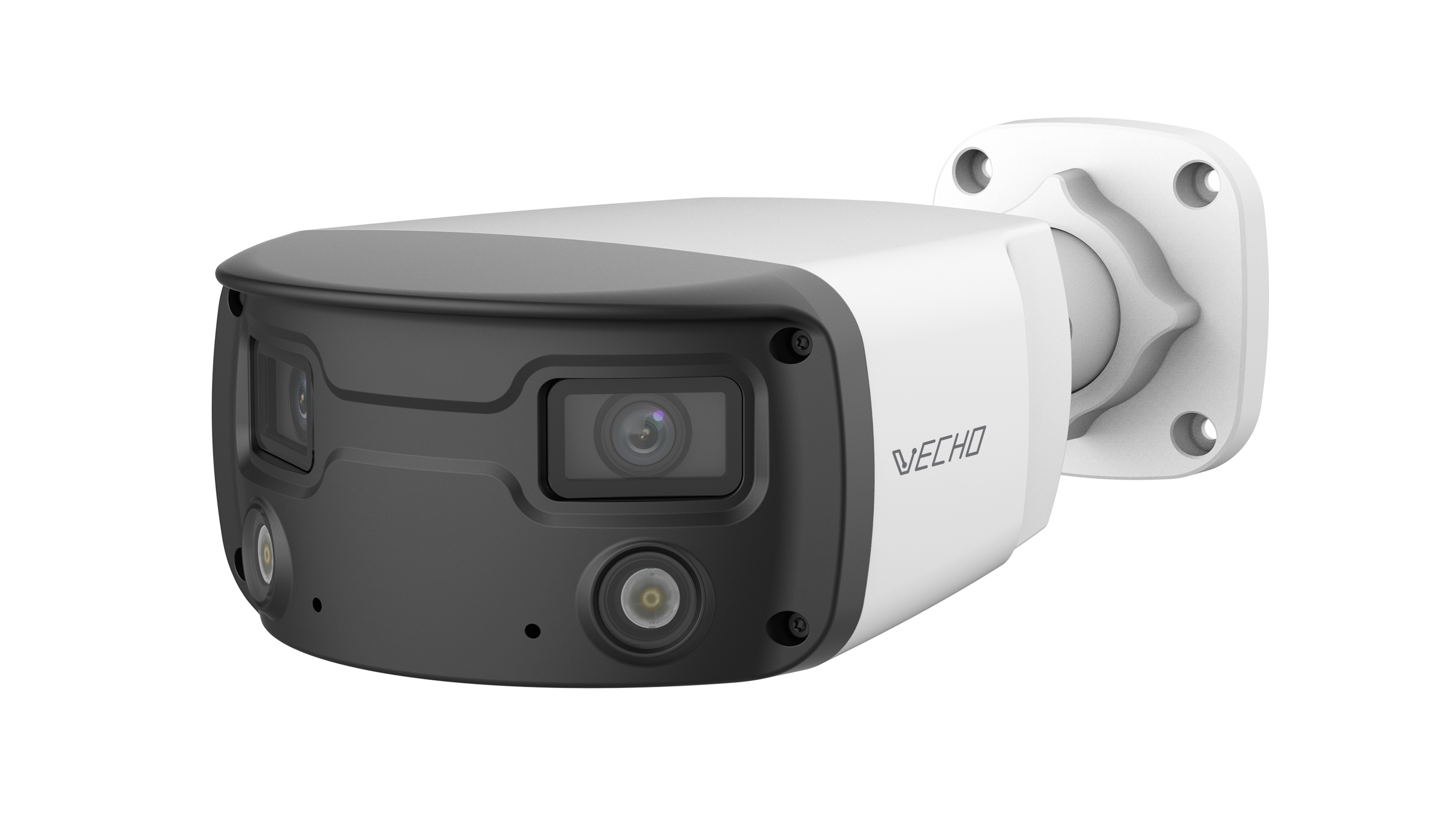 Vecho VEC-IPB238F4DK-A-LED-AI 8MP ColorHunter OmniView Fixed Warm Light ...